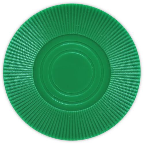 Radial Interlocking Plastic Poker Chips - (Roll of 25)