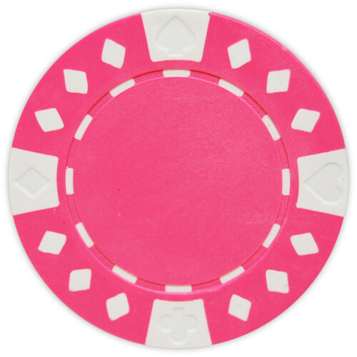 Diamond Suited Clay Poker Chips